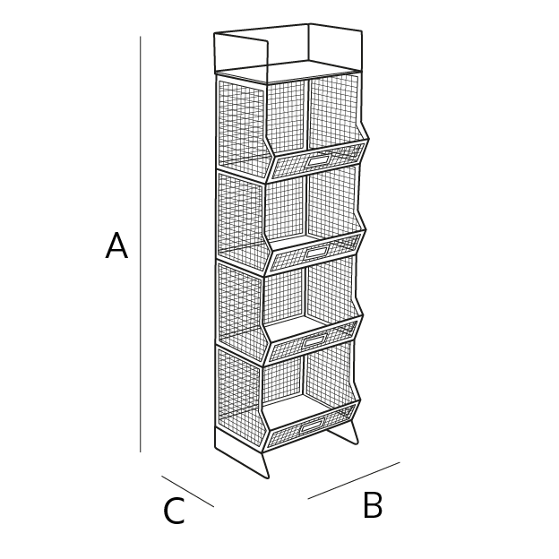 STORAGE UNIT WITH SHELVES | Zara Home United States of America