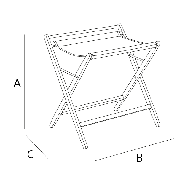 FOLDING LUGGAGE RACK | Zara Home United States of America
