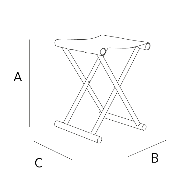 LINEN ASH FOLDING STOOL | Zara Home United States of America