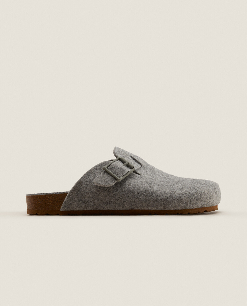 SABOT FEUTRE BOUCLE | Zara Home Le Maroc