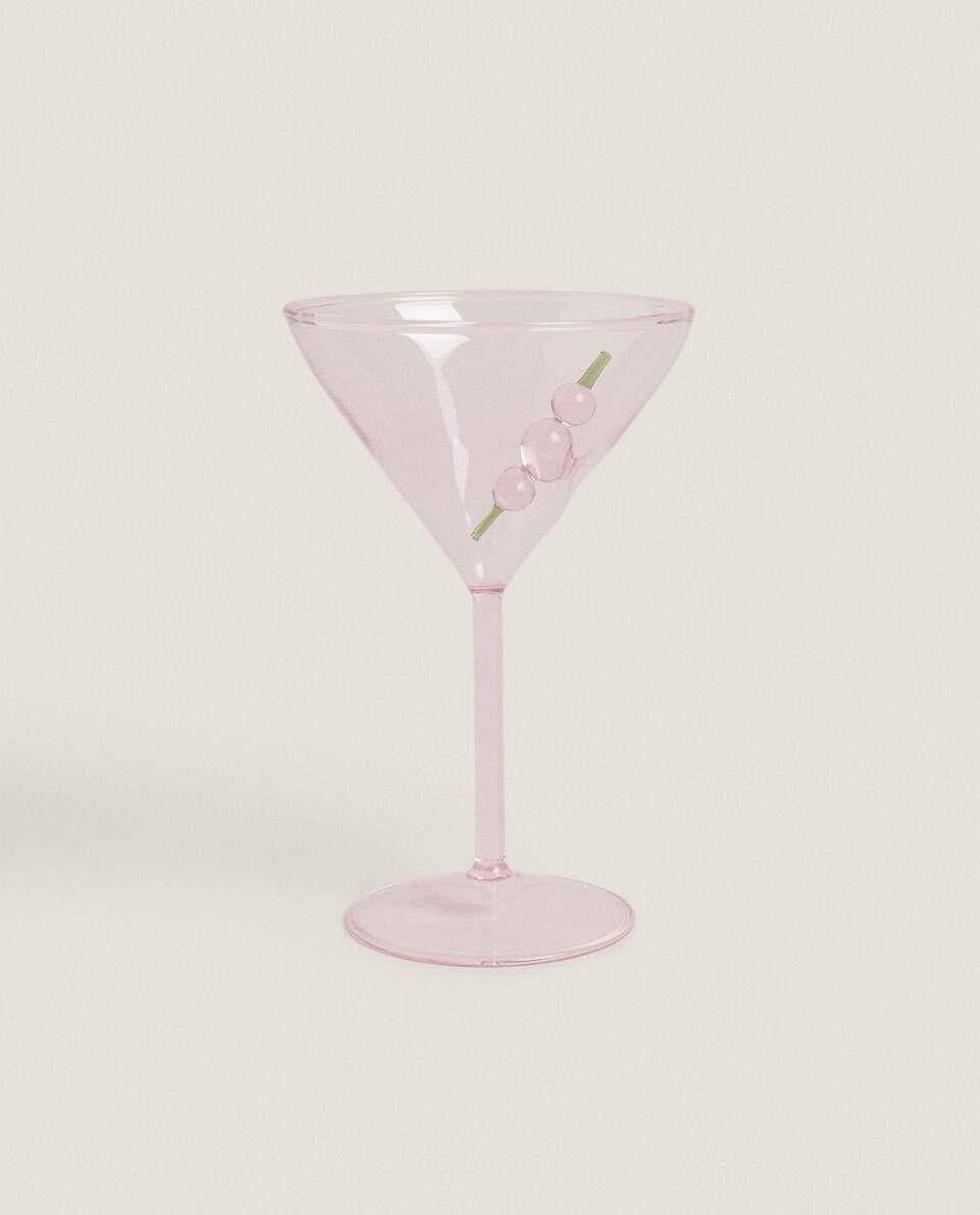 Borosilicate Glass Cocktail Glass Zara Home Luxembourg