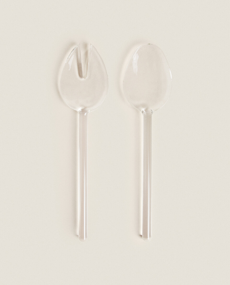 Borosilicate Glass Serving Set Zara Home United States Of America
