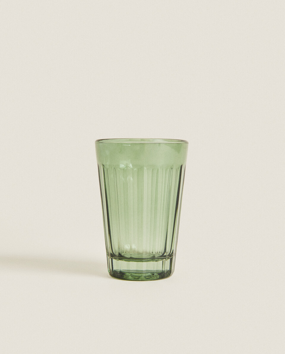 Raised Design Glass Tumbler Zara Home United States Of America