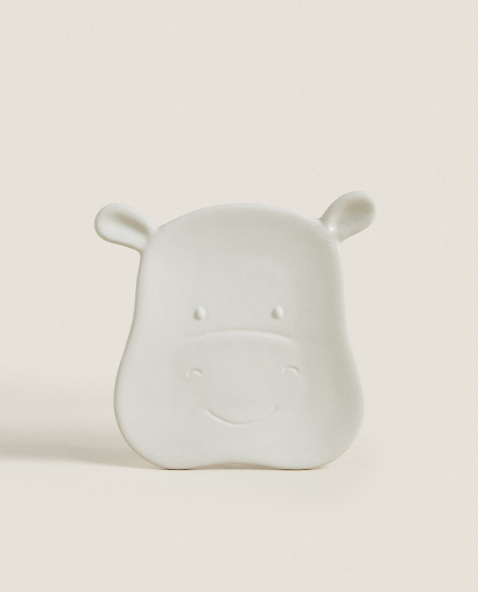 Ceramic Hippopotamus Soap Dish Zara Home United Kingdom