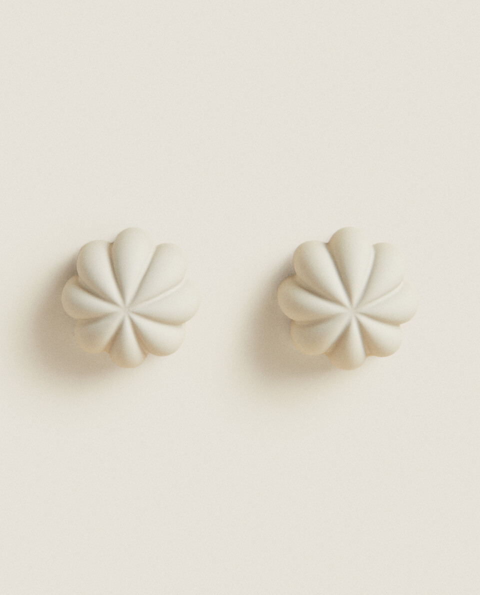 Metal Flower Door Knob Pack Of 2 Zara Home United Kingdom