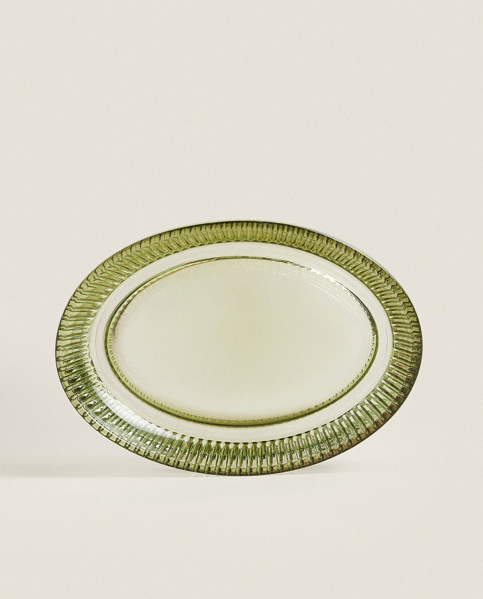 Raised Design Glass Soap Dish Zara Home Uae Abu Dhabial Ainras Al Khaimah
