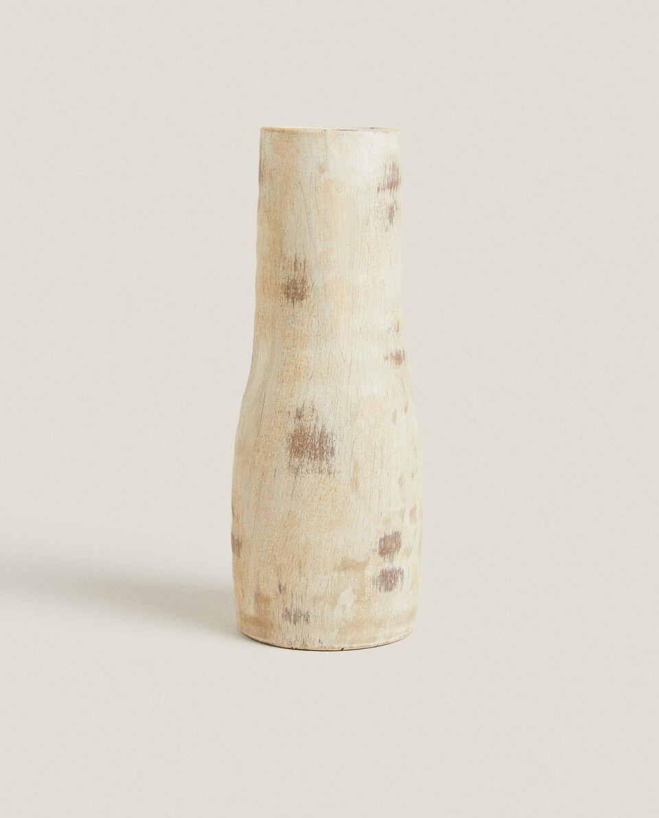 THIN STONEWARE VASE | Zara Home UAE - ABU DHABI/AL AIN/RAS AL-KHAIMAH‎