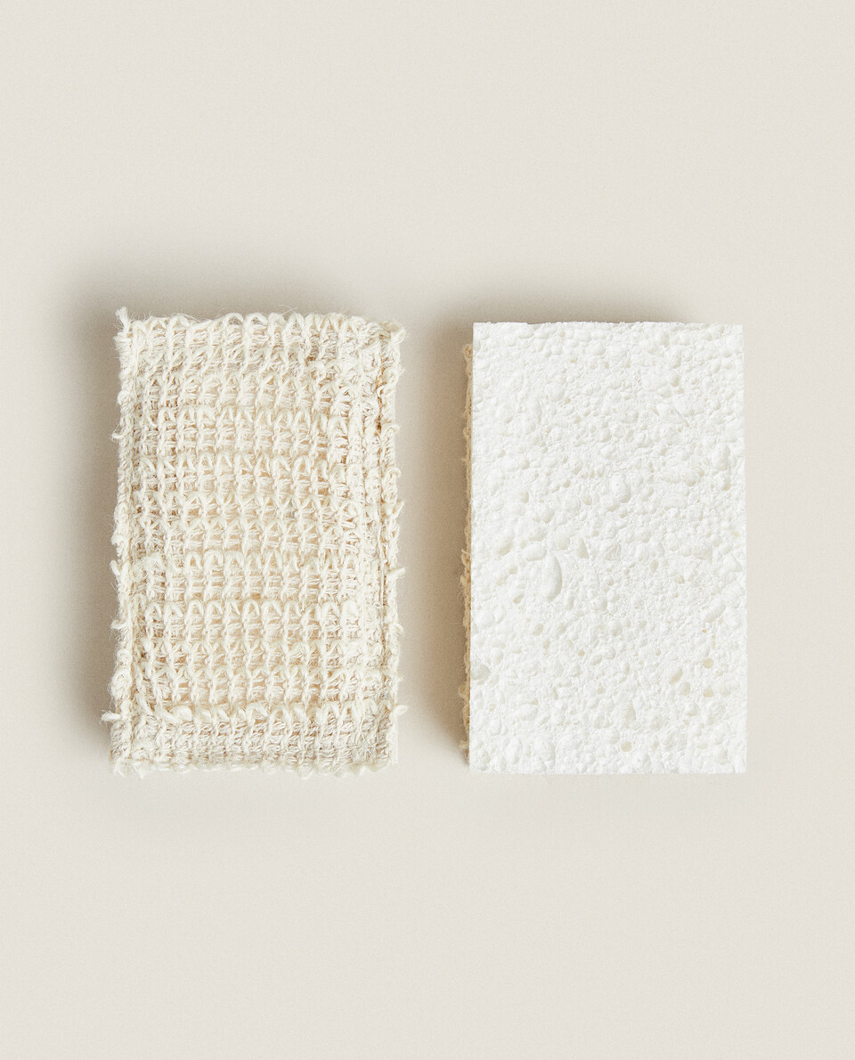 SCRUB SPONGE (PACK OF 2) | Zara Home United States of America