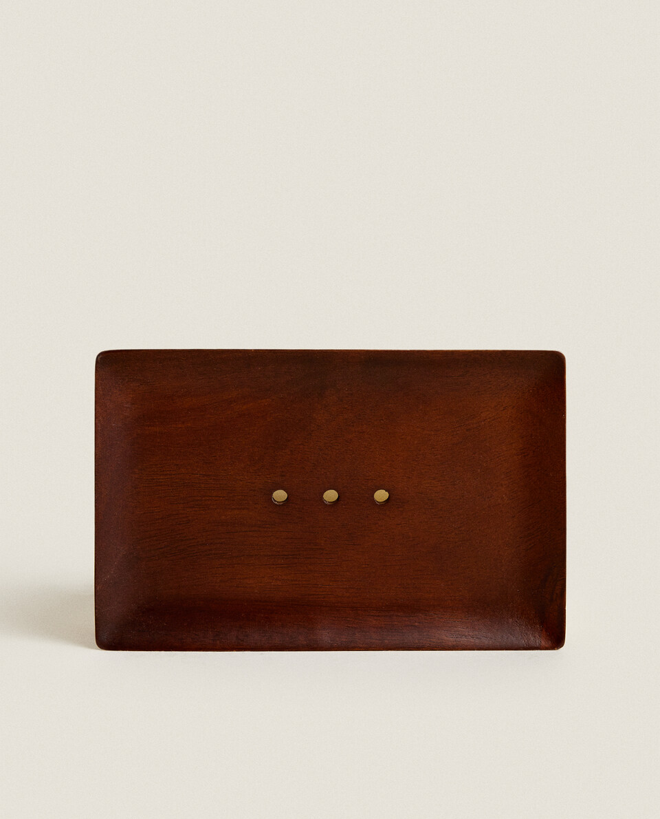 Flat Wood Soap Dish Zara Home United States Of America