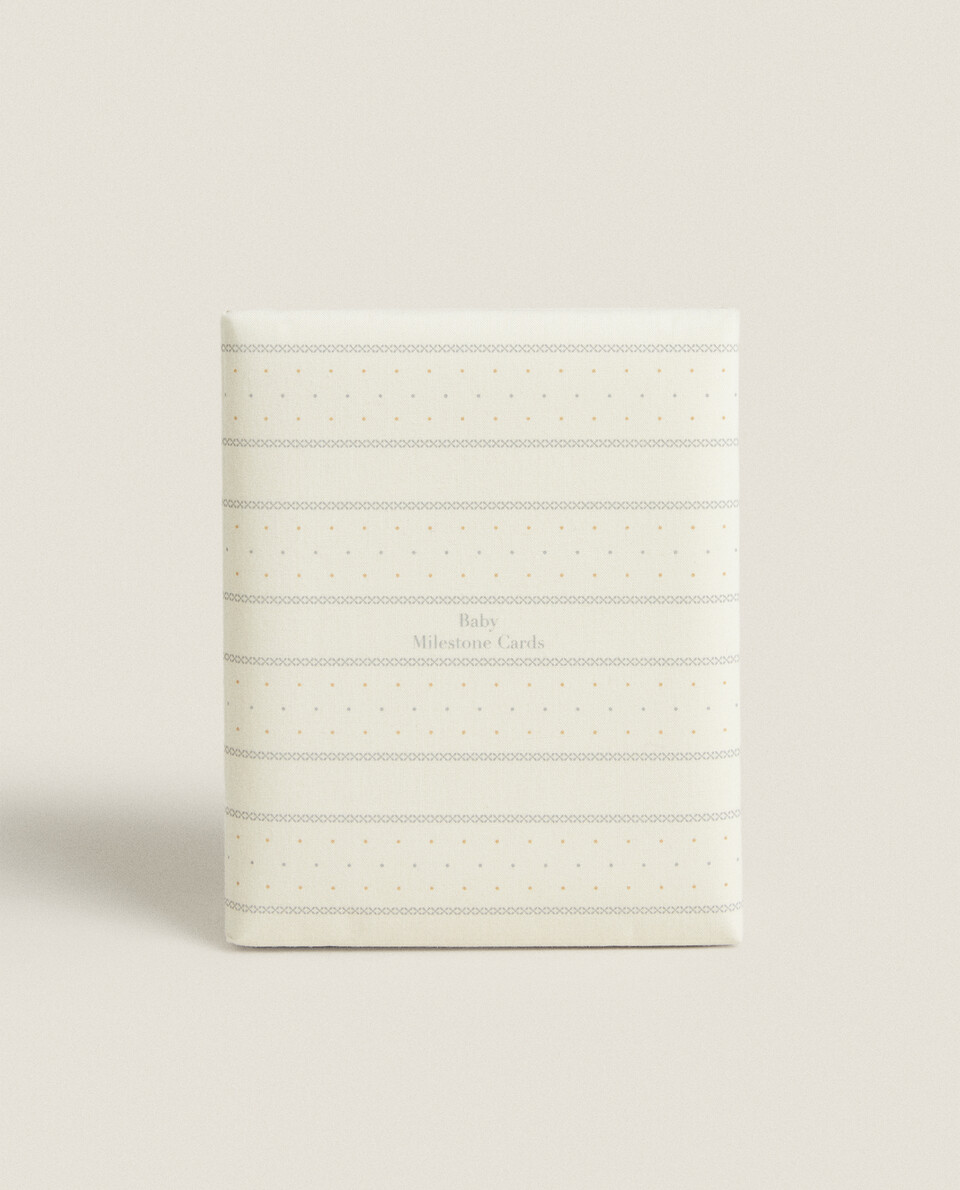 BABY MILESTONE CARDS WITH BOX | Zara Home United Kingdom