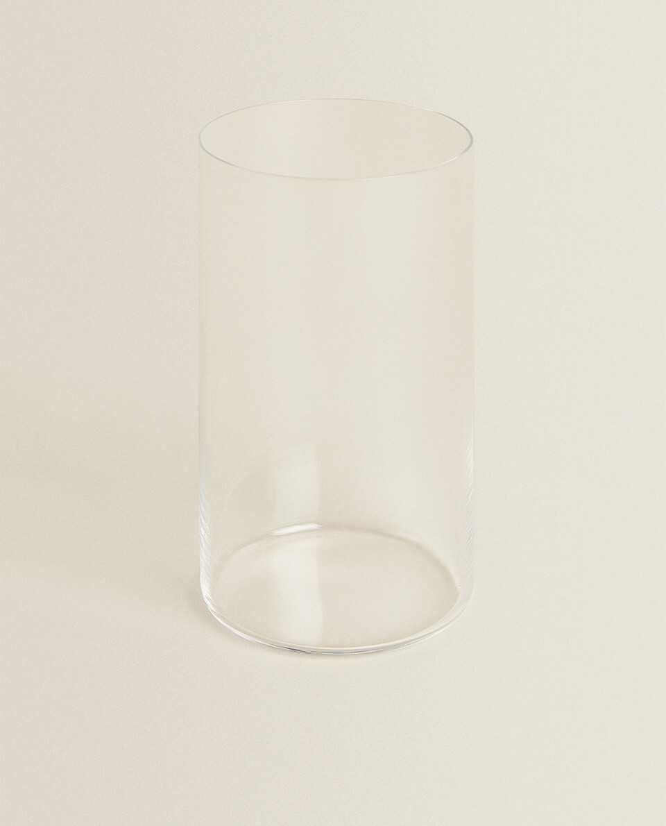 Straight Crystalline Soft Drink Tumbler Zara Home Uae Abu Dhabial