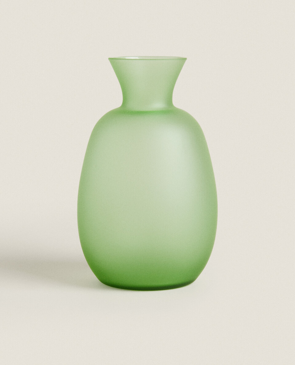 GLASVASE X CABANA Zara Home Deutschland glasvase-x-cabana-zara-home-deutschland