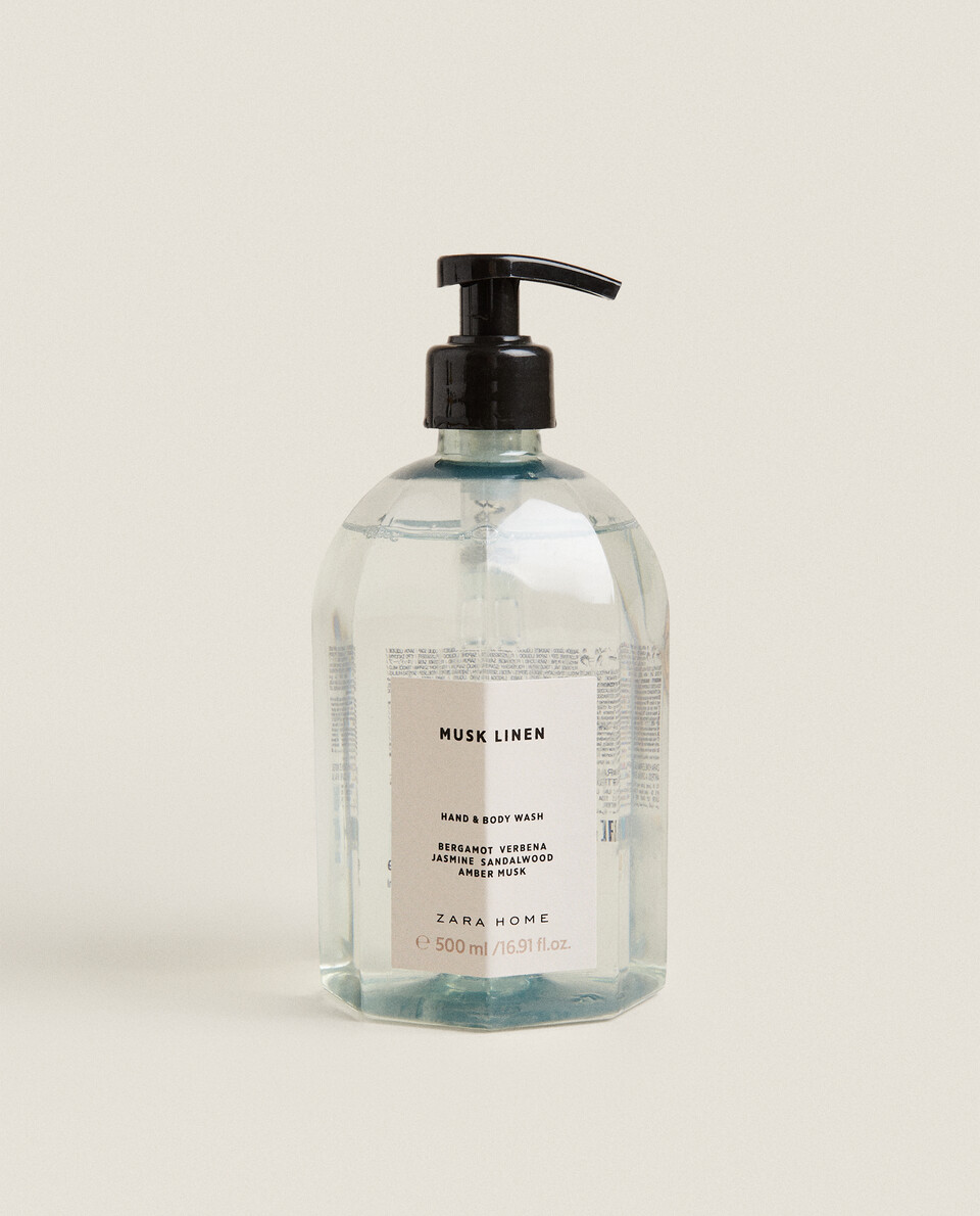 500 ML JAB N L QUIDO DE MANOS Y CUERPO MUSK LINEN Zara Home Estados 500 ML JAB N L QUIDO DE MANOS Y CUERPO MUSK LINEN Zara Home Estados