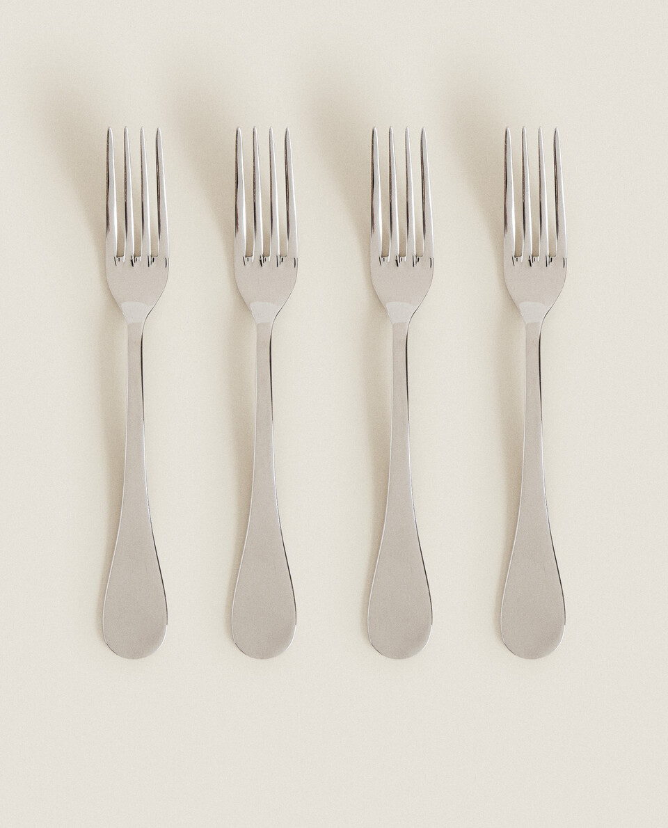 4-PIECE CLASSIC FORK BOX | Zara Home UAE - ABU DHABI/AL AIN/RAS AL-KHAIMAH‎