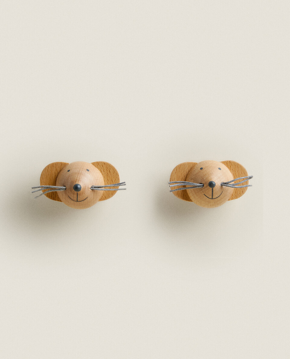 Mouse Door Knob Pack Of 2 Null Zara Home United States Of America
