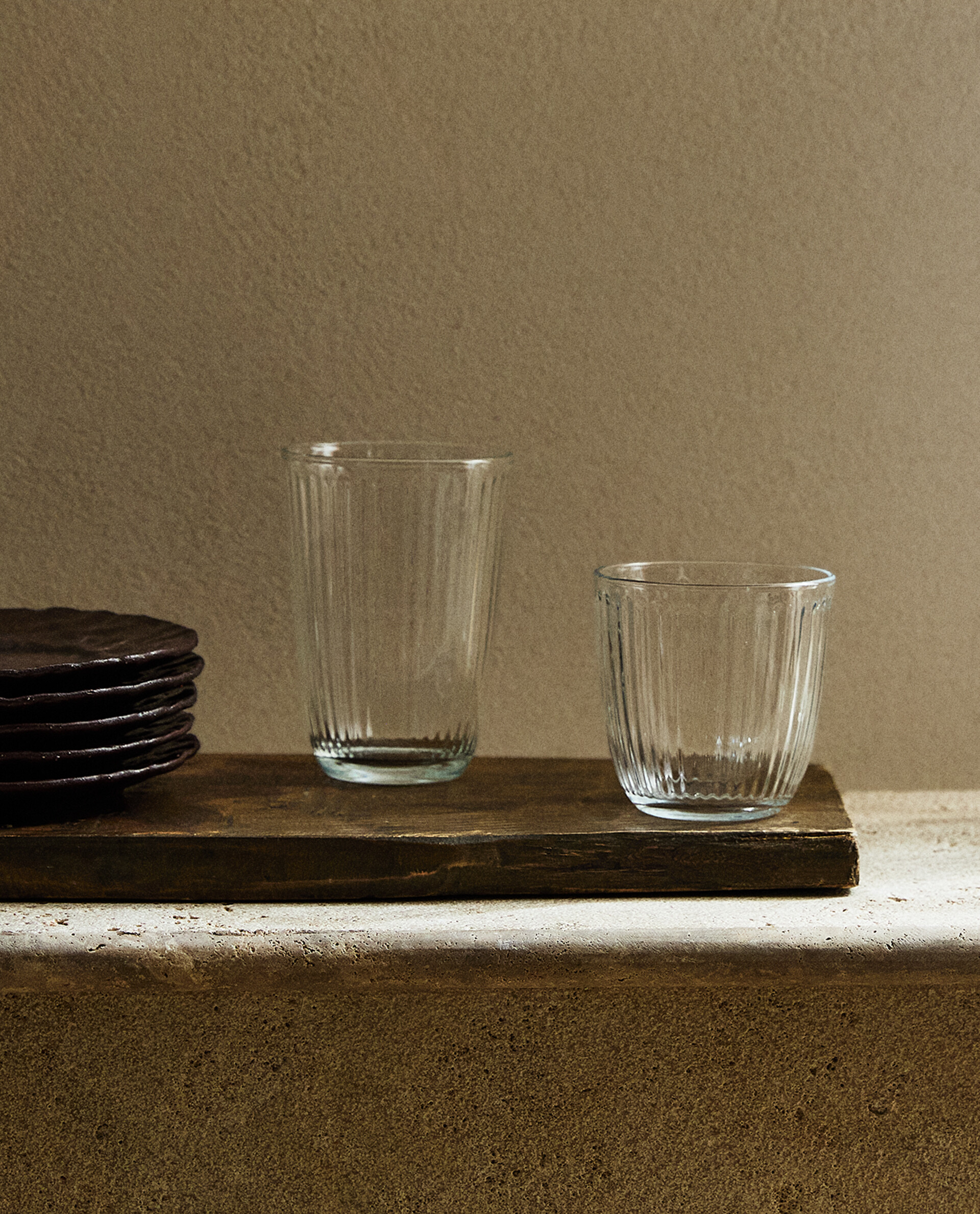 Glassware Set With Lines Sets Glassware Dining New Collection