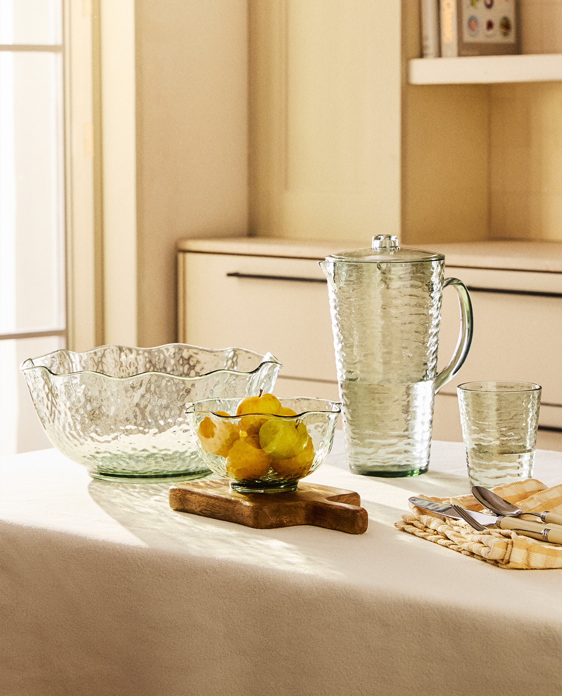 RAISED DESIGN GLASSWARE SET - Tableware set - TABLEWARE - DINING - NEW COLLECTION | Zara Home ...