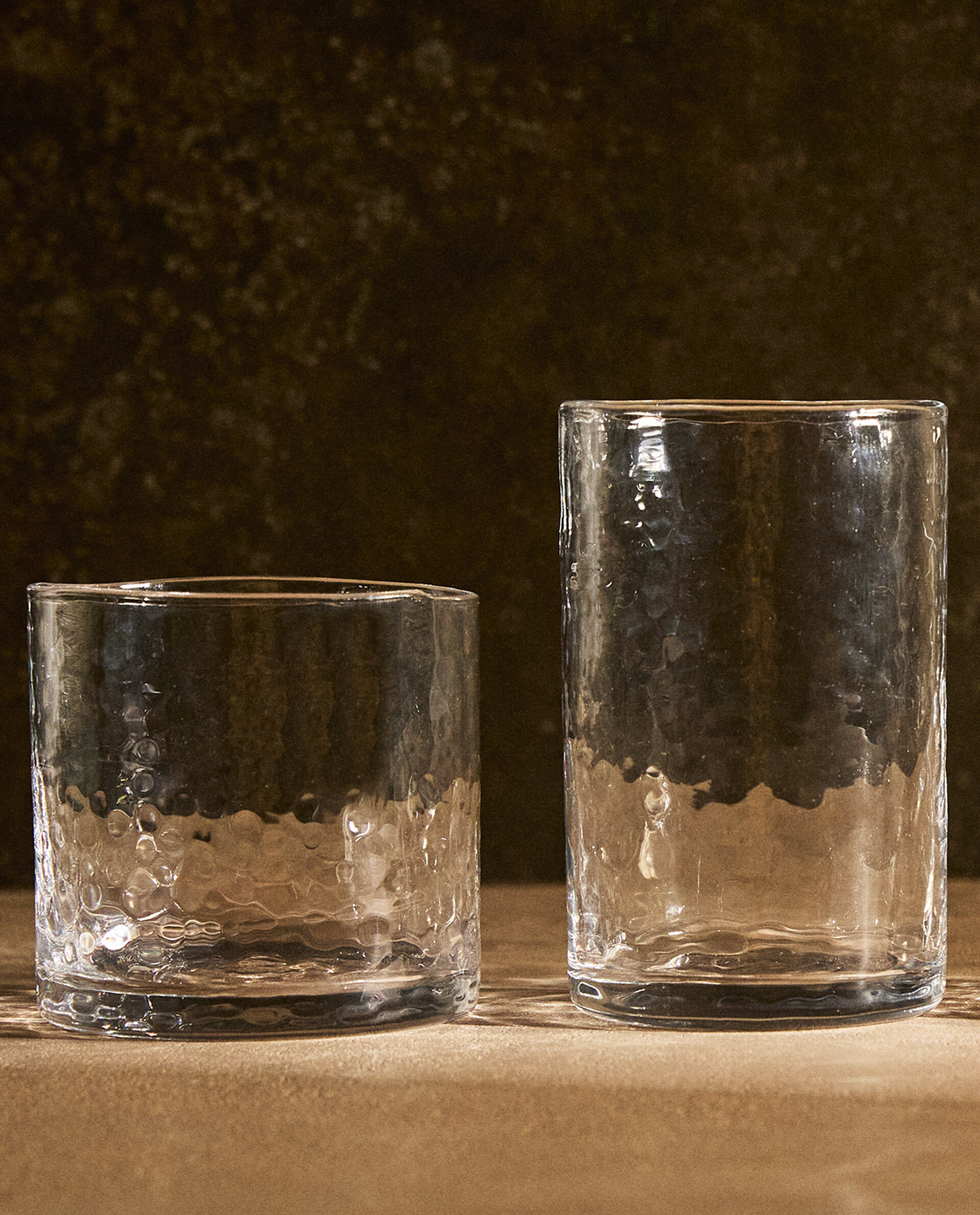 HAMMERED EFFECT GLASSWARE SET - Sets - GLASSWARE - DINING | Zara Home ...