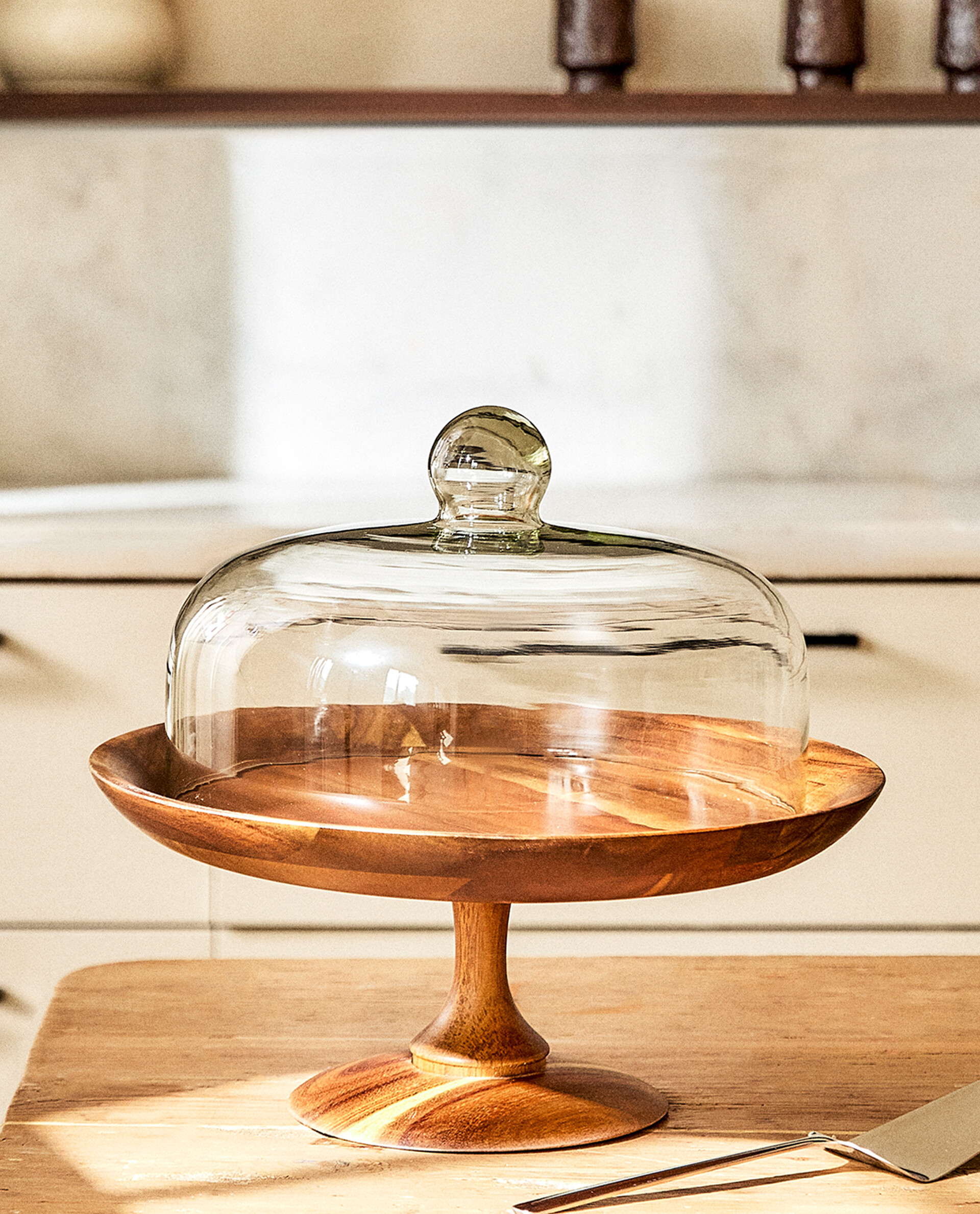 WOODEN CAKE STAND | Zara Home UAE - ABU DHABI/AL AIN/RAS AL-KHAIMAH‎