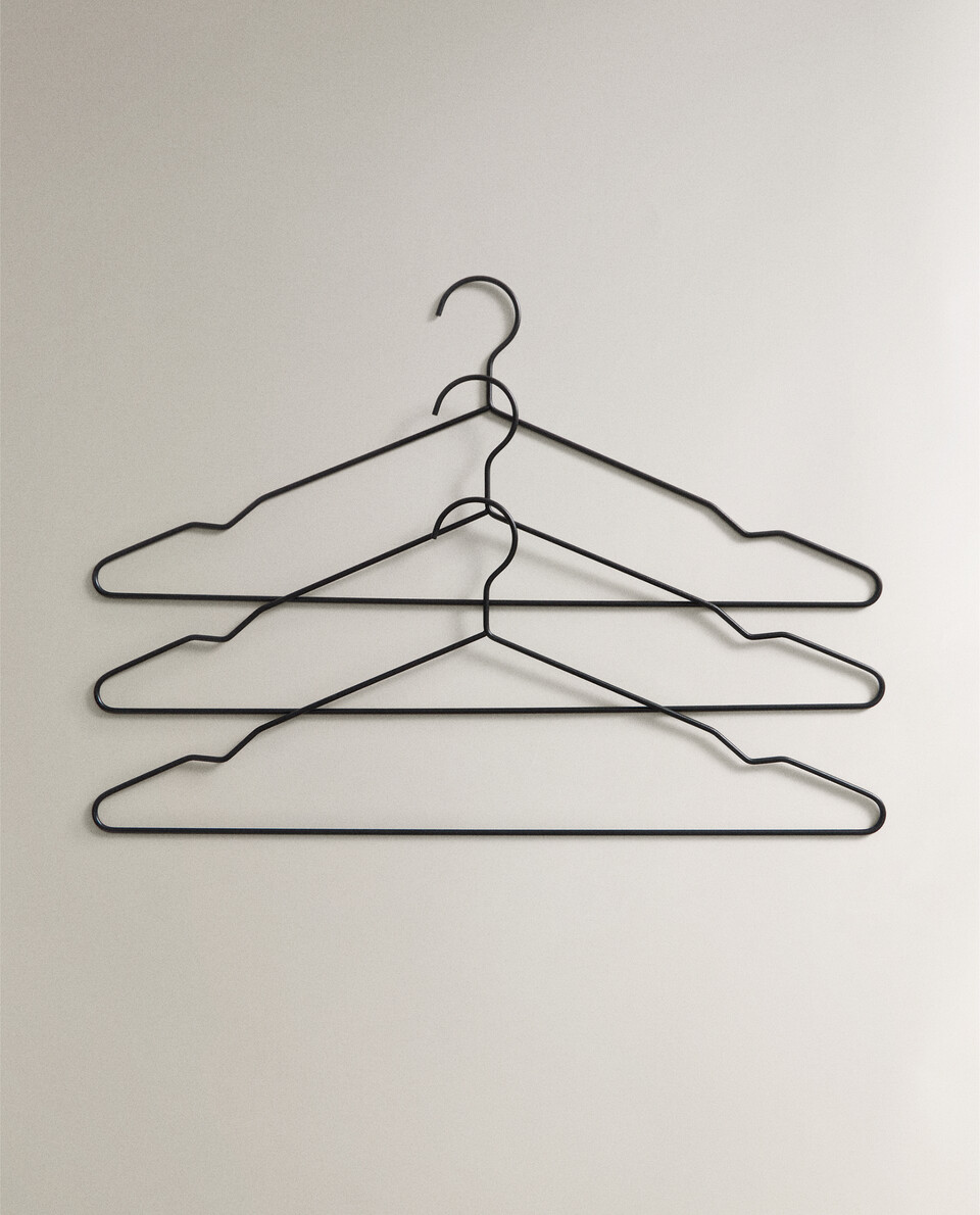 METAL HANGER (SET OF 3) | Zara Home UAE - ABU DHABI/AL AIN/RAS AL-KHAIMAH‎
