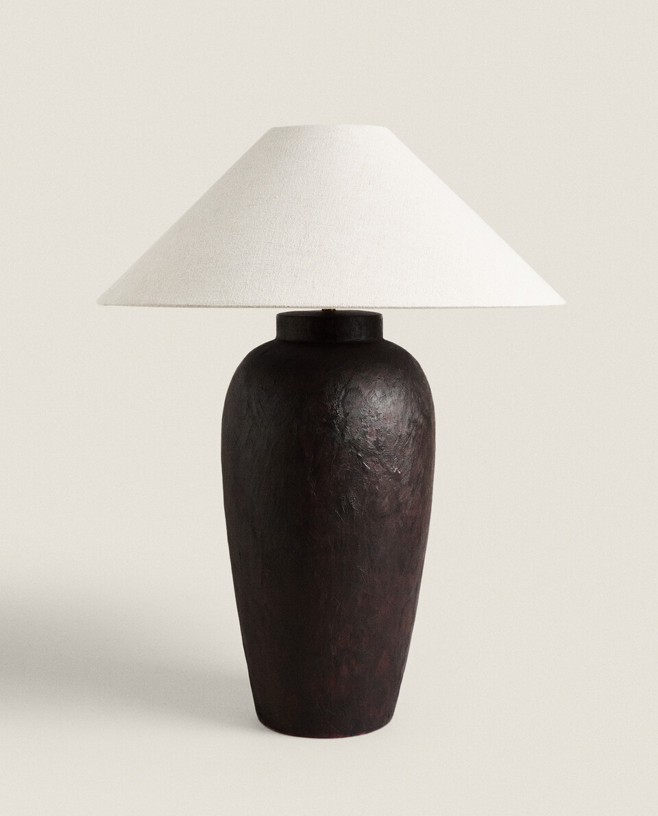 CERAMIC LINEN TABLE LAMP | Zara Home United Kingdom