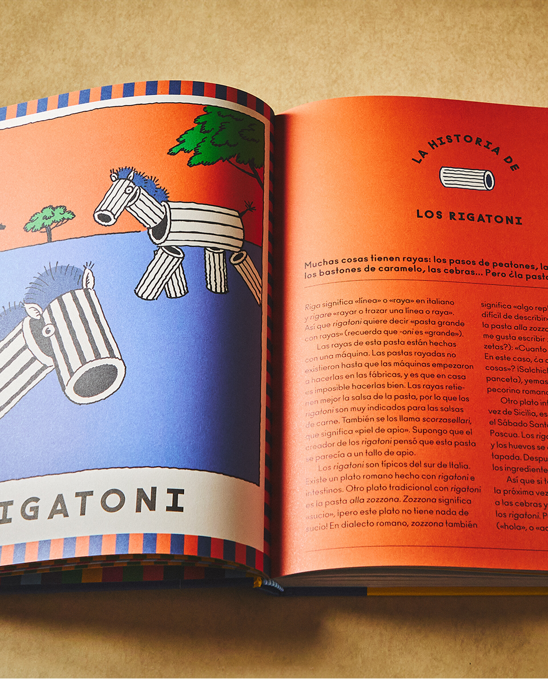 CHILDREN’S THE STORY OF PASTA BOOK | Zara Home Ireland