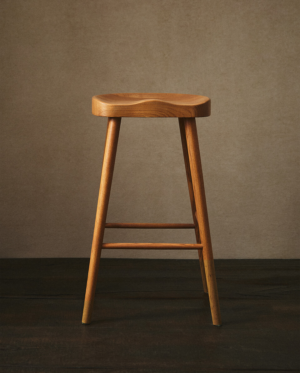 ASH BAR STOOL | Zara Home United States of America