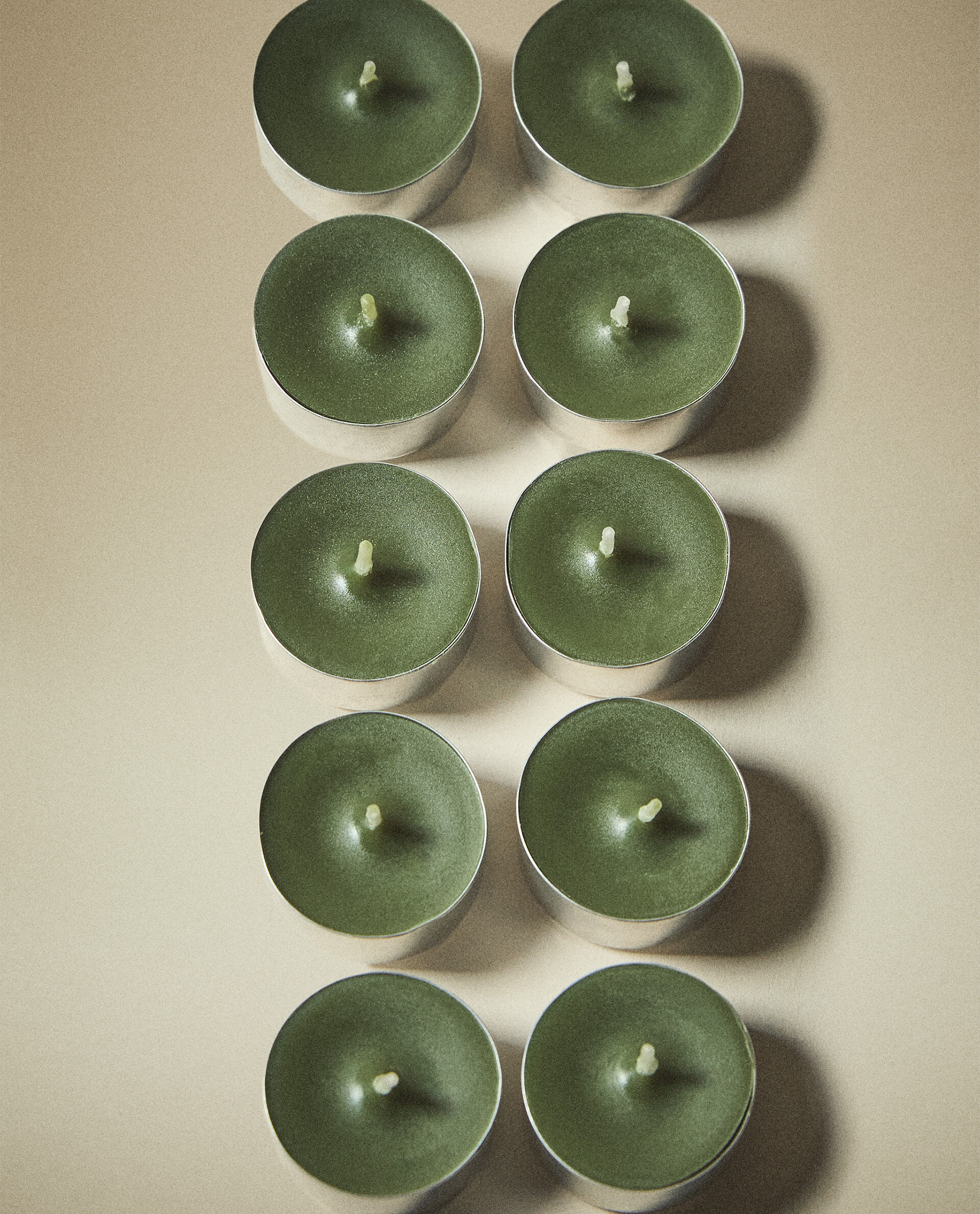 PACK VELAS AROMÁTICAS TEALIGHT BASILICUM (PACK DE 10) | Zara Home Portugal