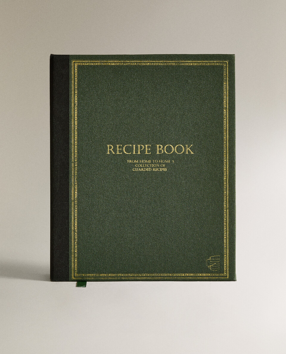 CHRISTMAS RECIPES NOTEBOOK | Zara Home UAE - ABU DHABI/AL AIN/RAS AL ...
