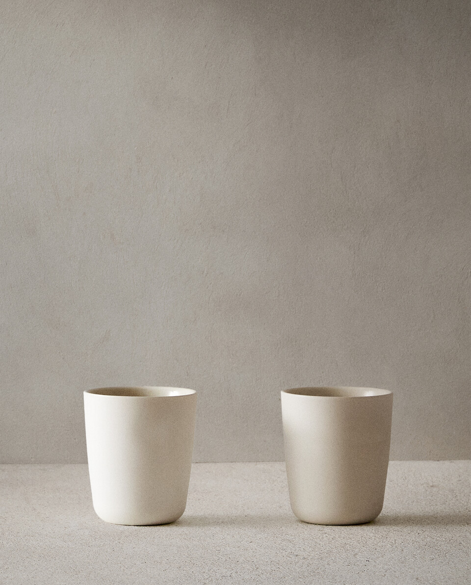 SET OF 2 - CUP 370 ML | Zara Home UAE - ABU DHABI/AL AIN/RAS AL-KHAIMAH‎