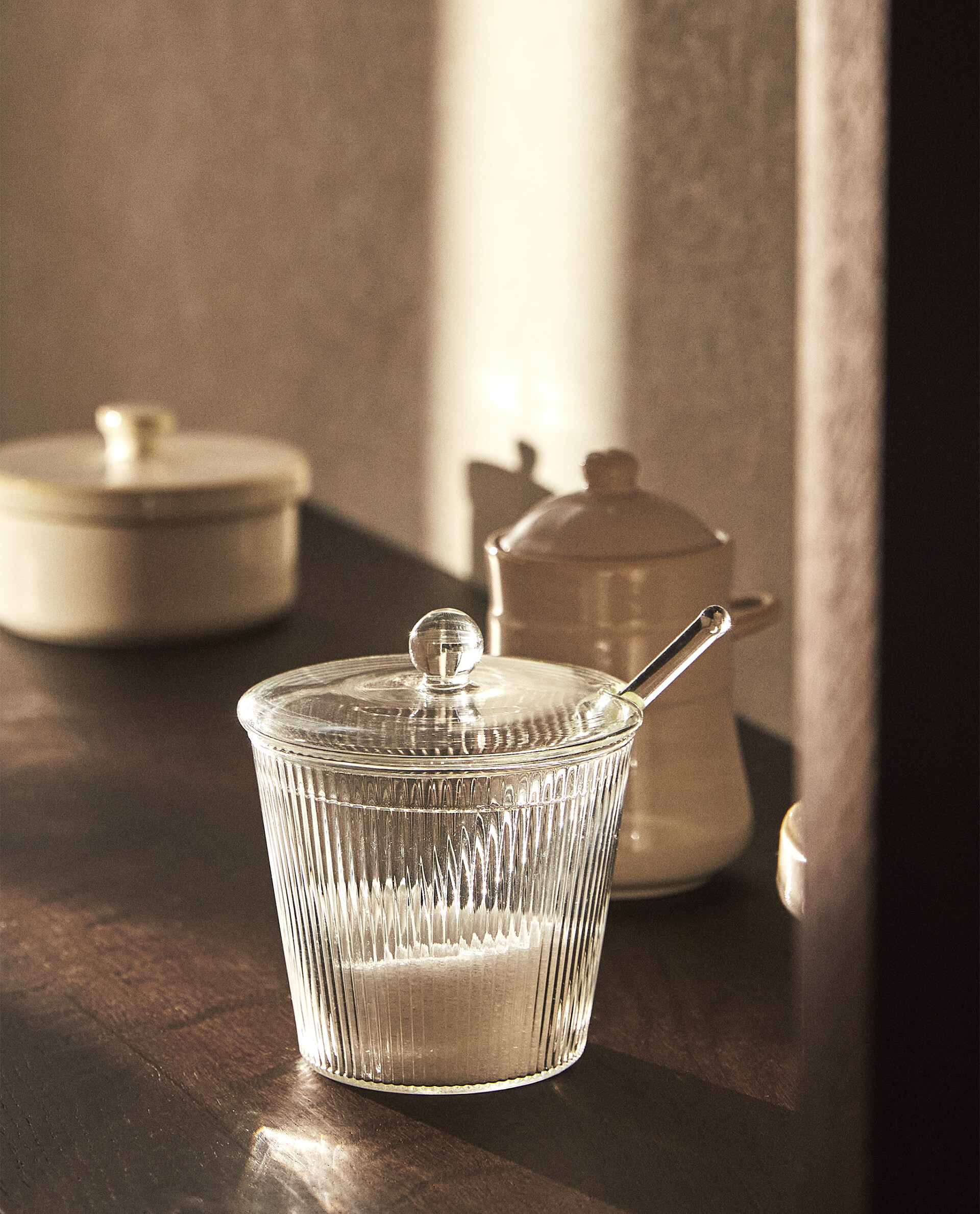 Borosilicate Glass Sugar Bowl Zara Home Estonia