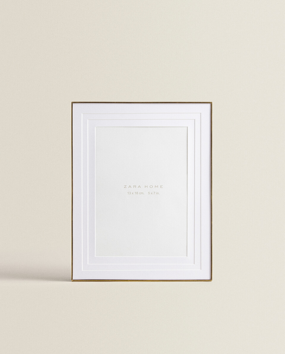 MARCO FOTO METAL FINO | Zara Home México