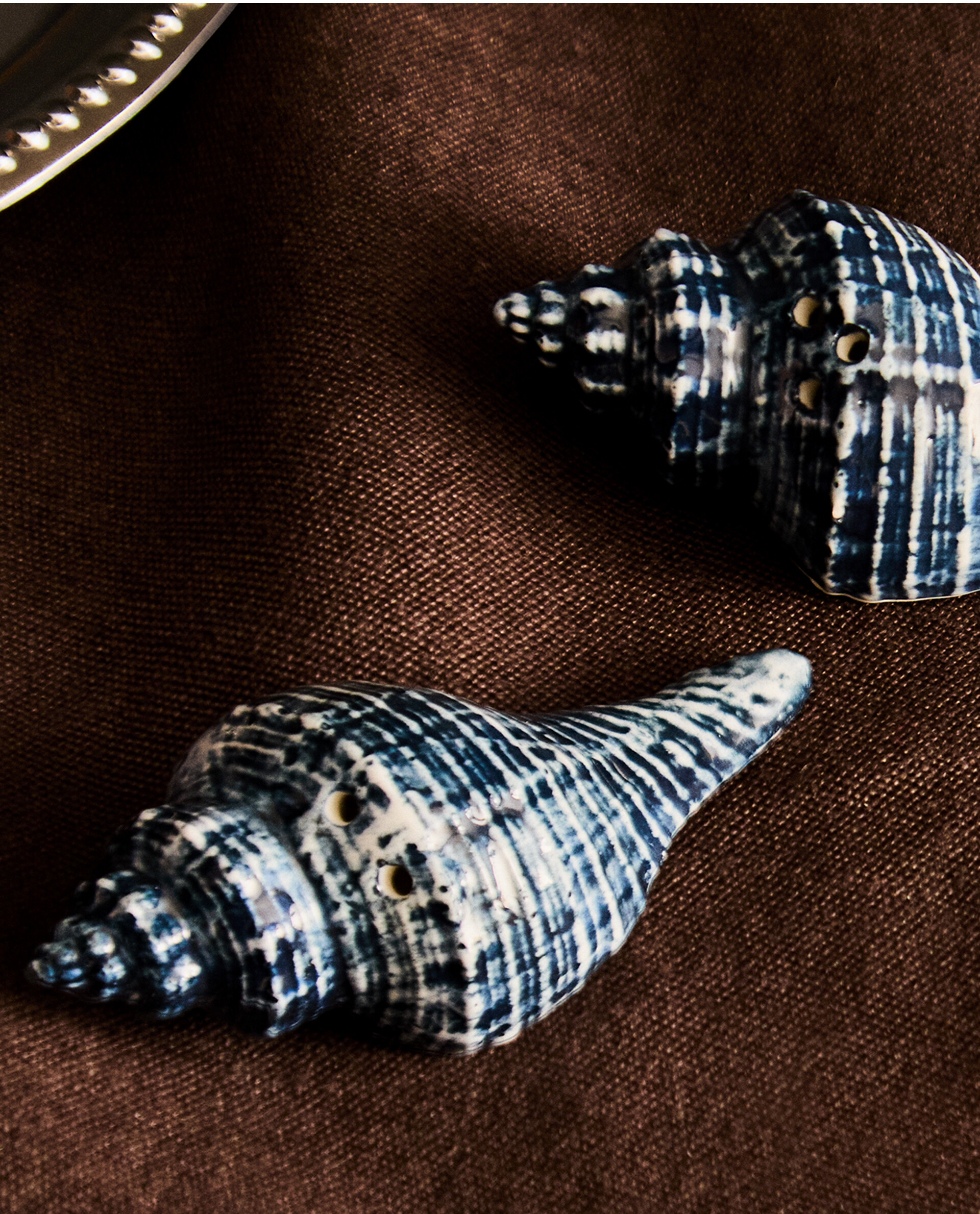 CONCH SHELL SALT AND PEPPER SHAKER SET | Zara Home United Kingdom