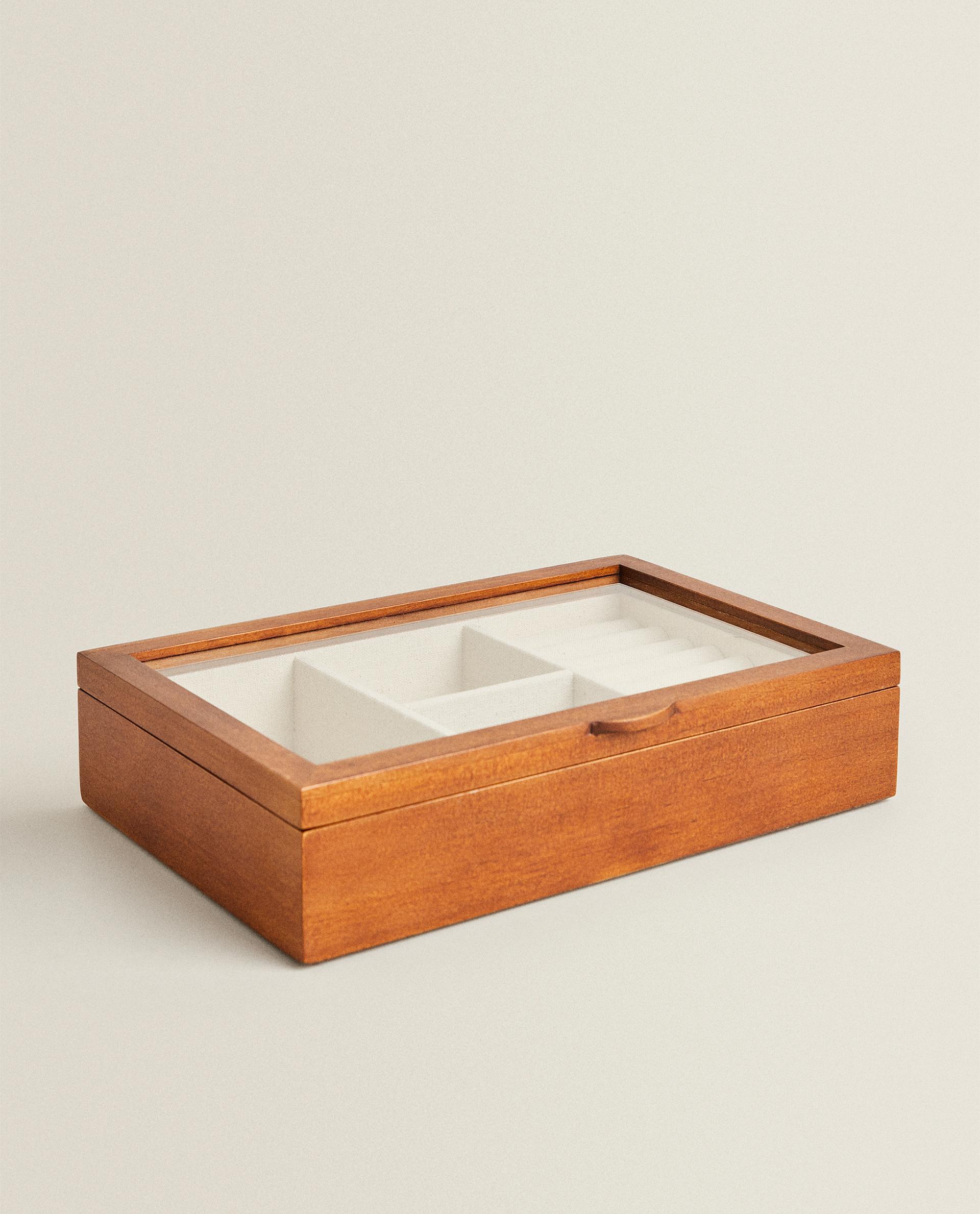 WOODEN JEWELLERY BOX | Zara Home United Kingdom