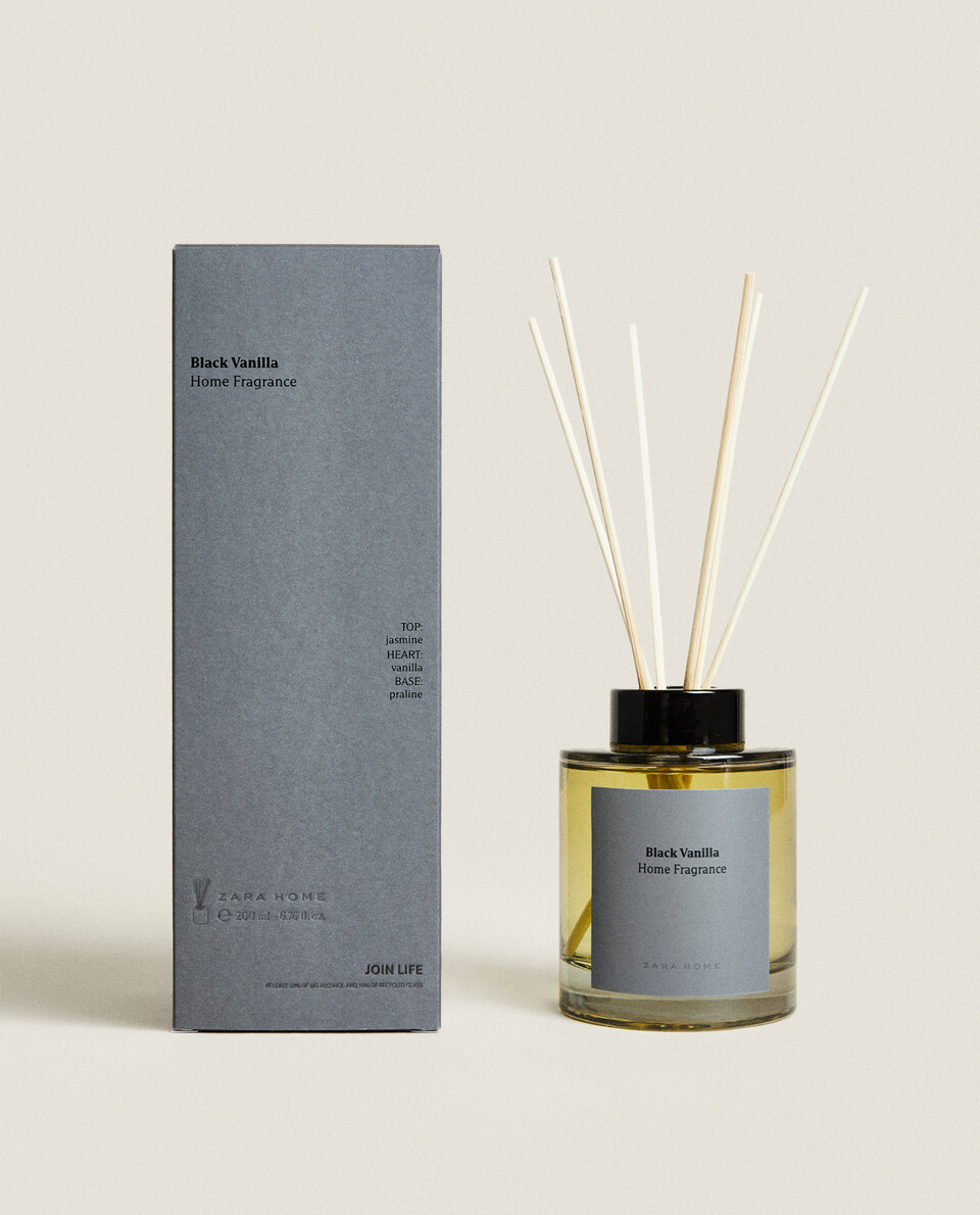 (200 ML) ΑΡΩΜΑΤΙΚΑ ΧΩΡΟΥ ΜΕ ΣΤΙΚ BLACK VANILLA | Zara Home Ελλάδα / Greece