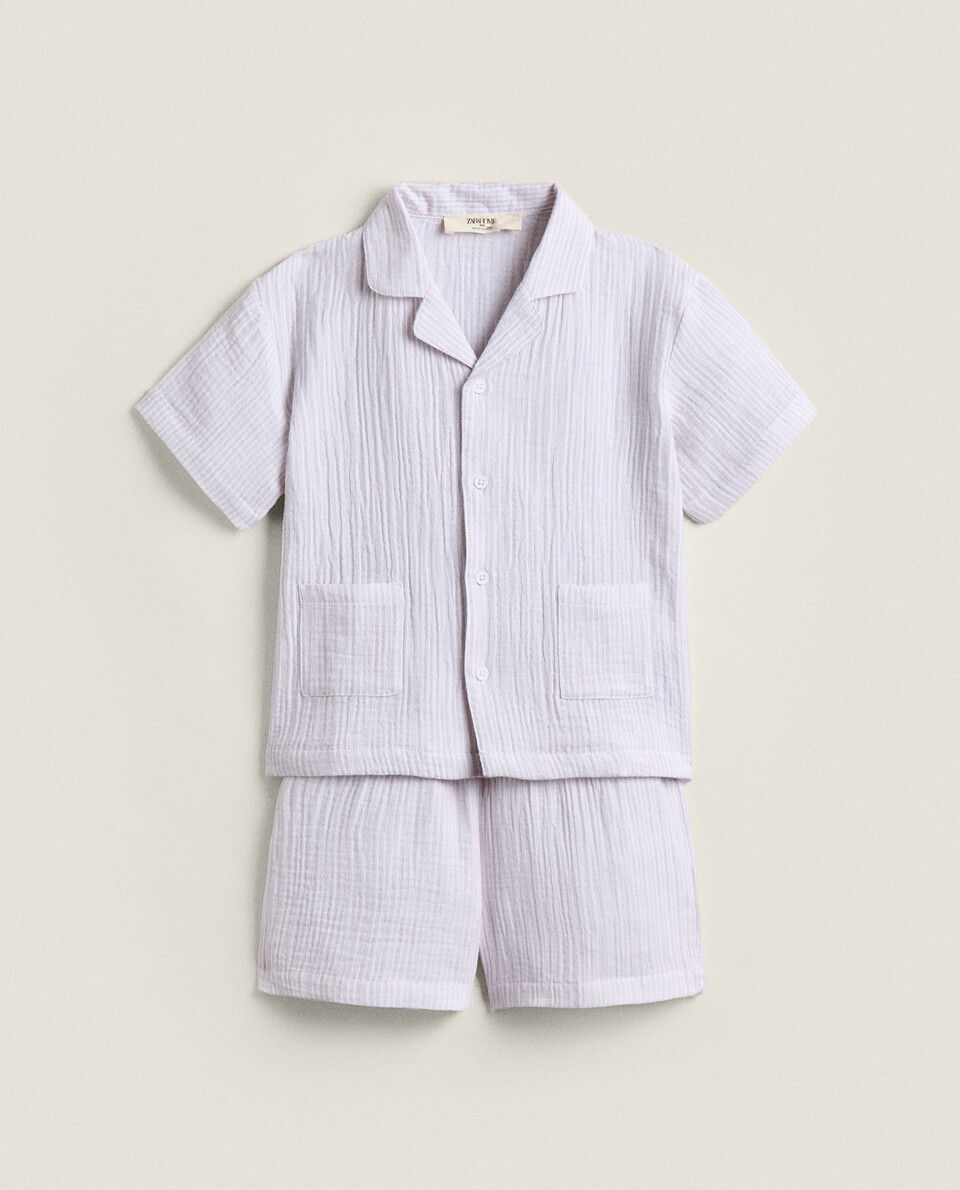 CHILDREN’S MUSLIN PYJAMAS | Zara Home UAE - ABU DHABI/AL AIN/RAS AL ...