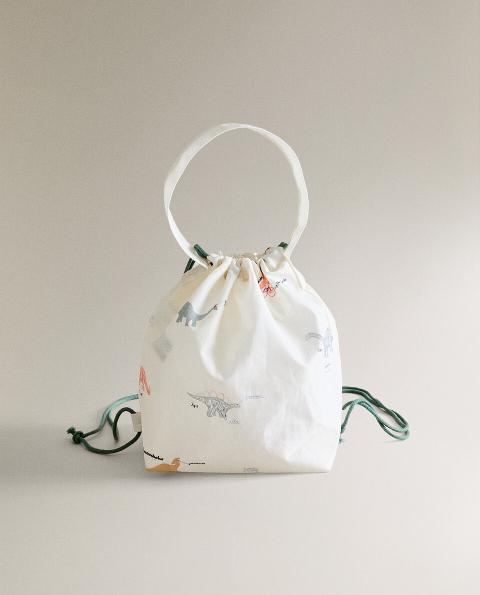 CHILDREN’S DINOSAUR BAG | Zara Home Ireland