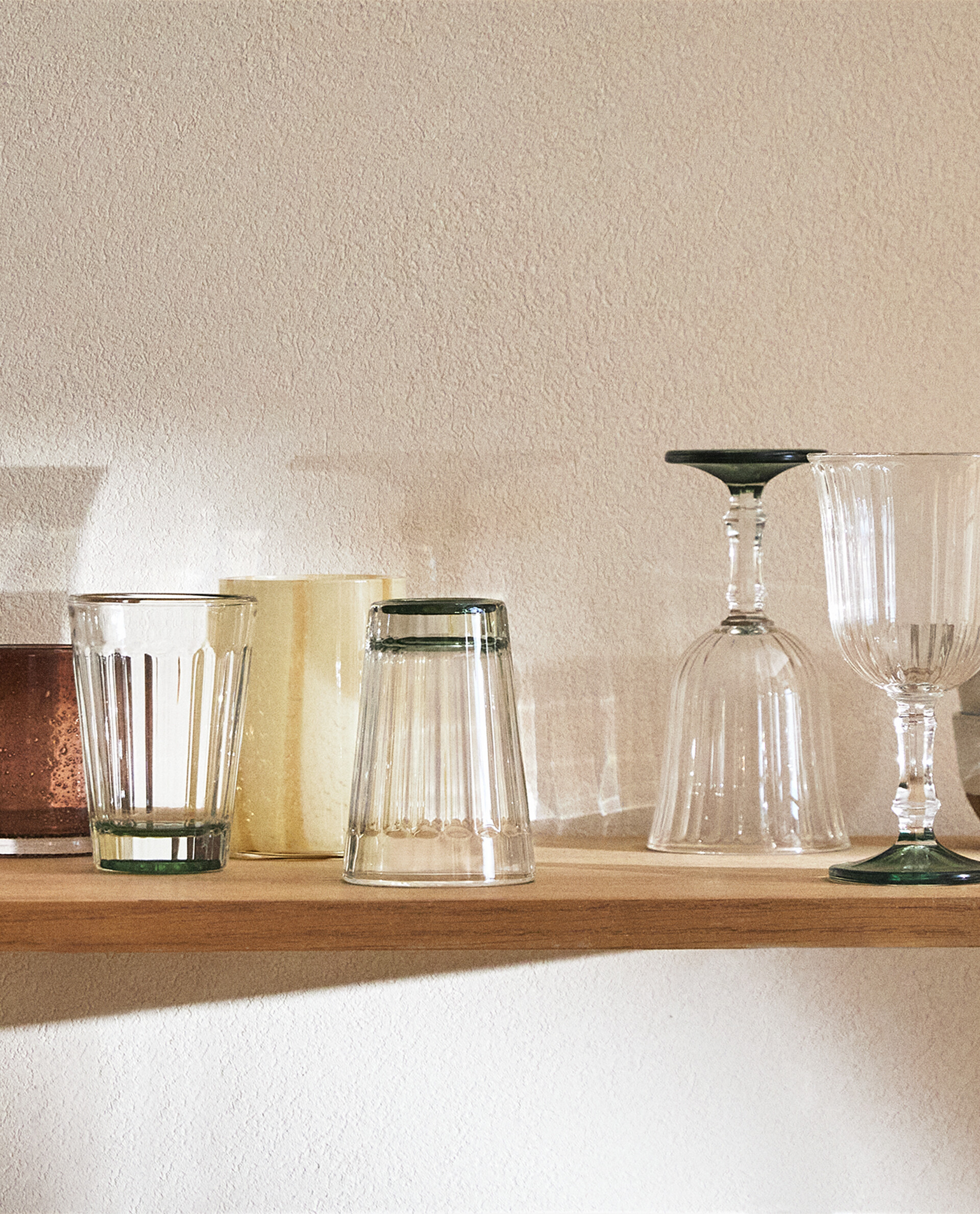 Faceted Glass Glassware Set Sets Glassware Dining New