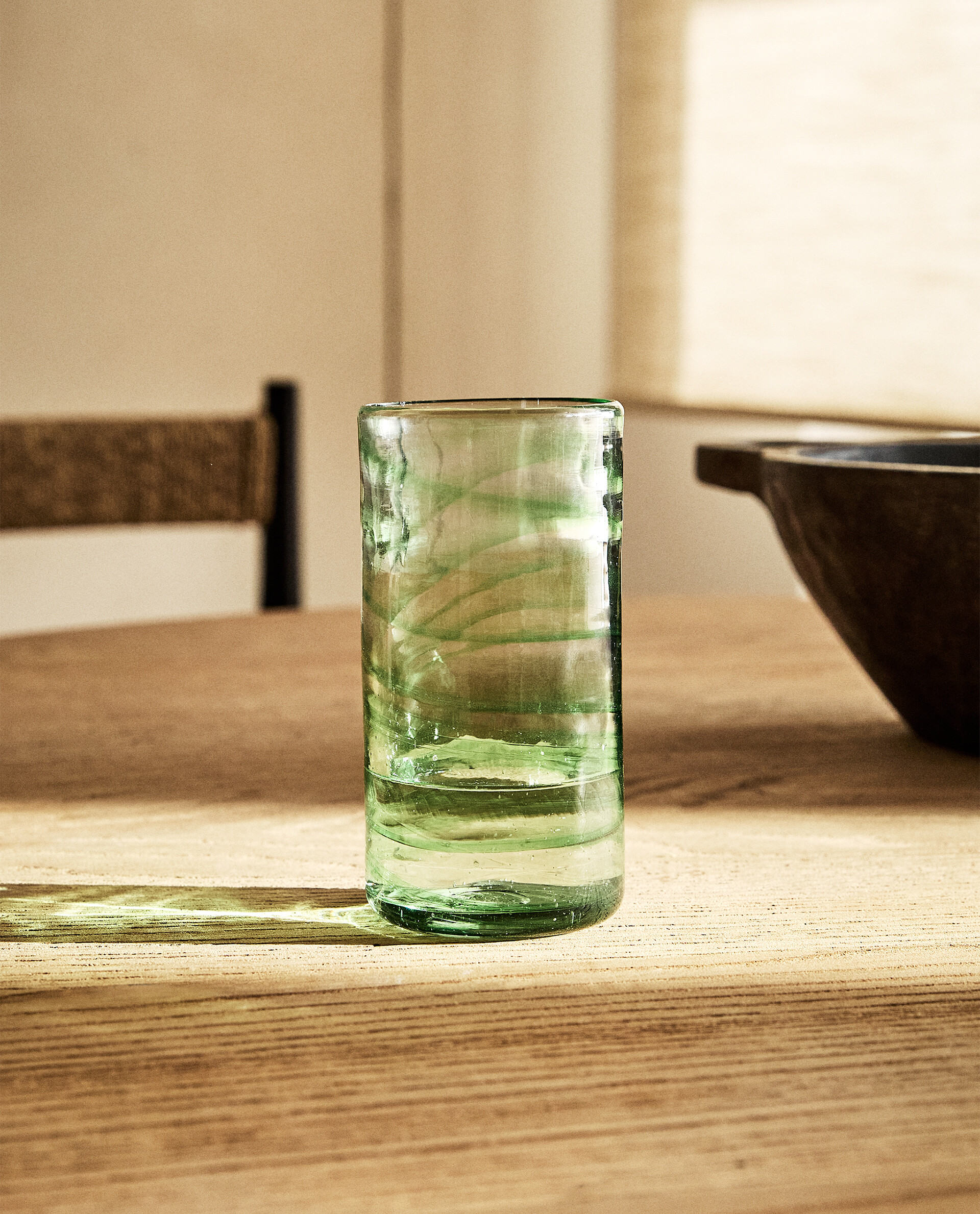 Coloured Blown Glass Tall Tumbler Zara Home United Kingdom
