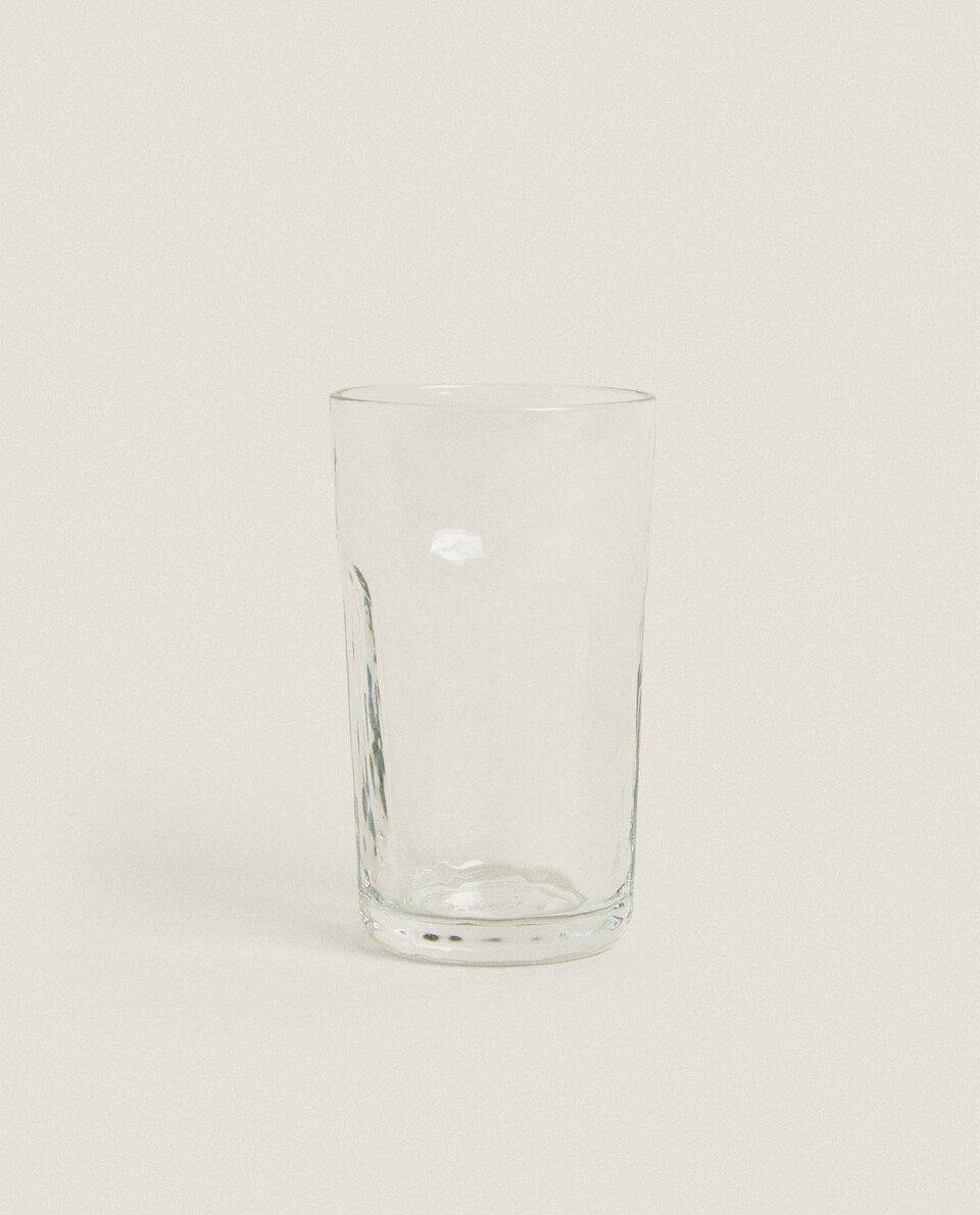 Hammered Glass Tumbler Zara Home Switzerland