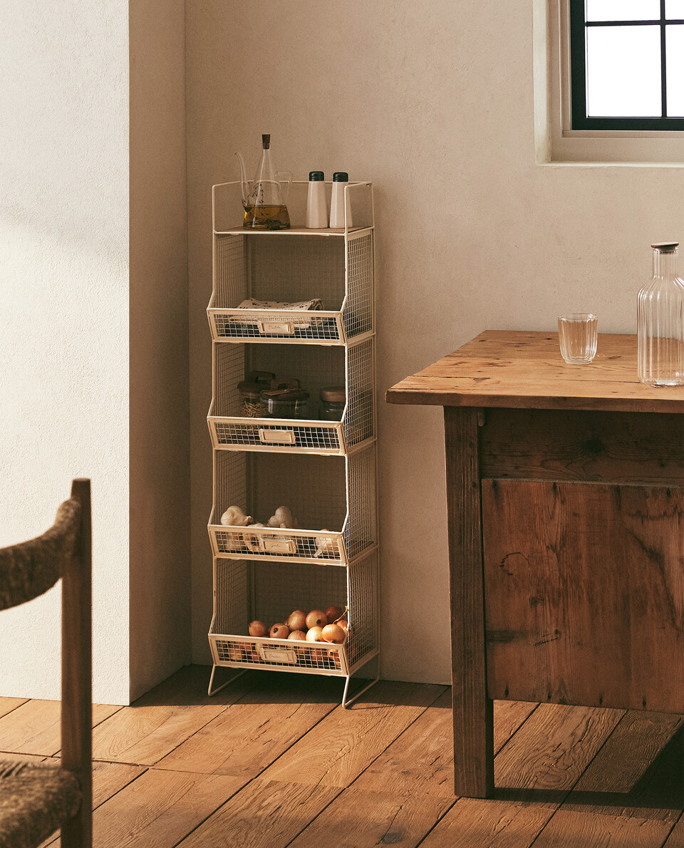 STORAGE UNIT WITH SHELVES | Zara Home Hong Kong Sar / 香港特別行政區