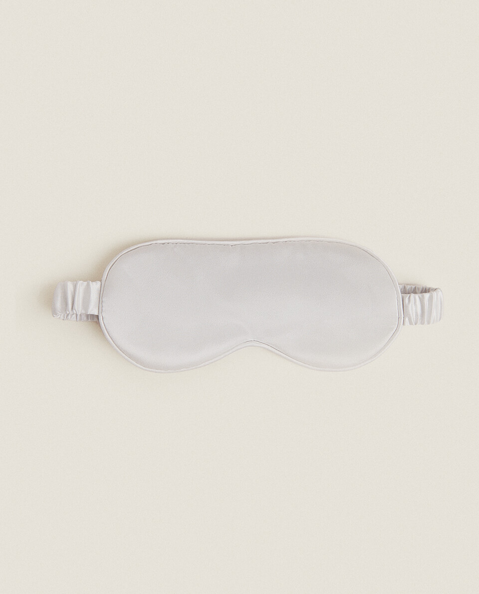 100% MULBERRY SILK EYE MASK | Zara Home UAE - ABU DHABI/AL AIN/RAS AL ...