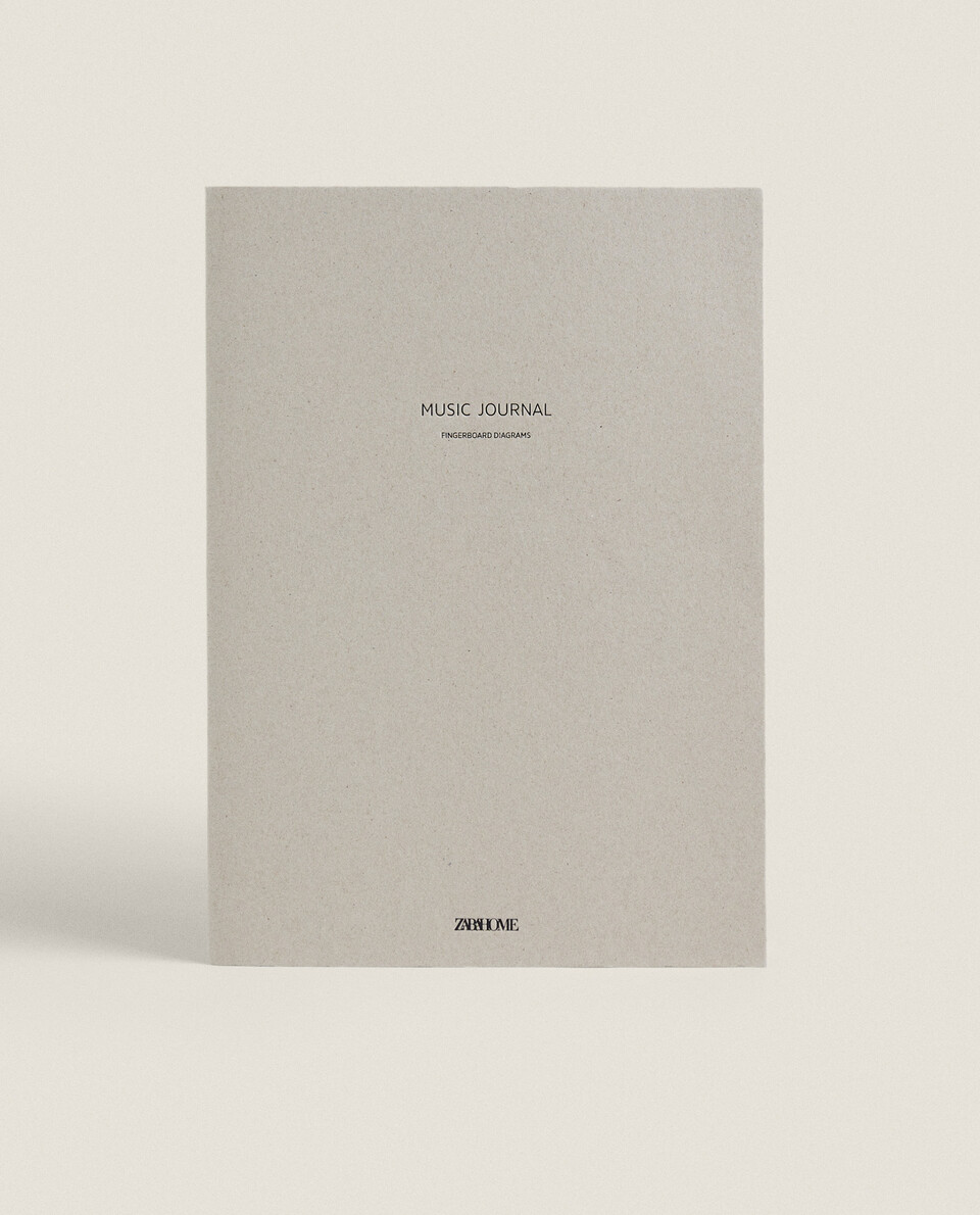 GUITAR SHEET MUSIC NOTEBOOK - COLLECTION - NEW IN | Zara Home United ...
