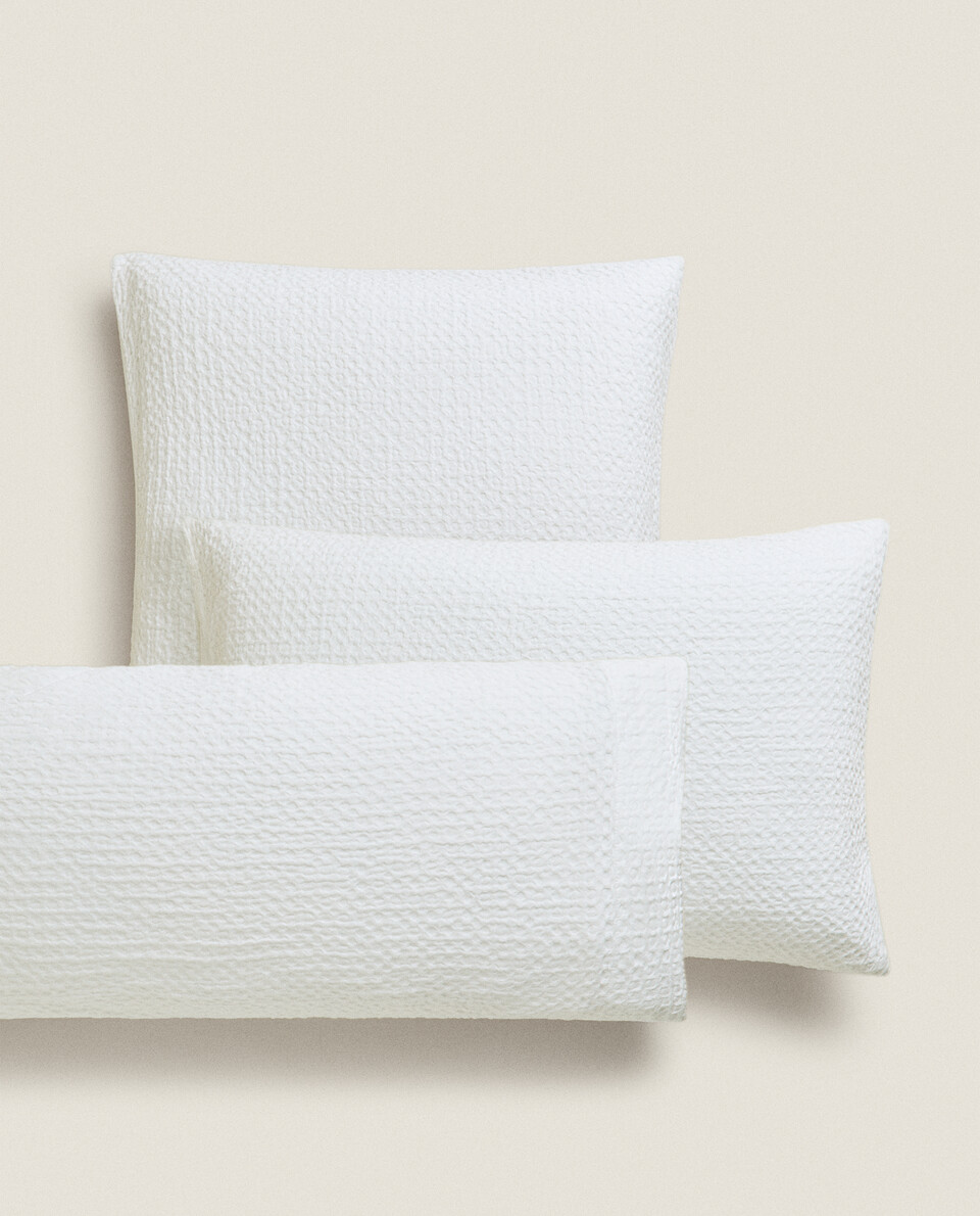 FUNDA DE ALMOHADA WAFFLE | Zara Home España