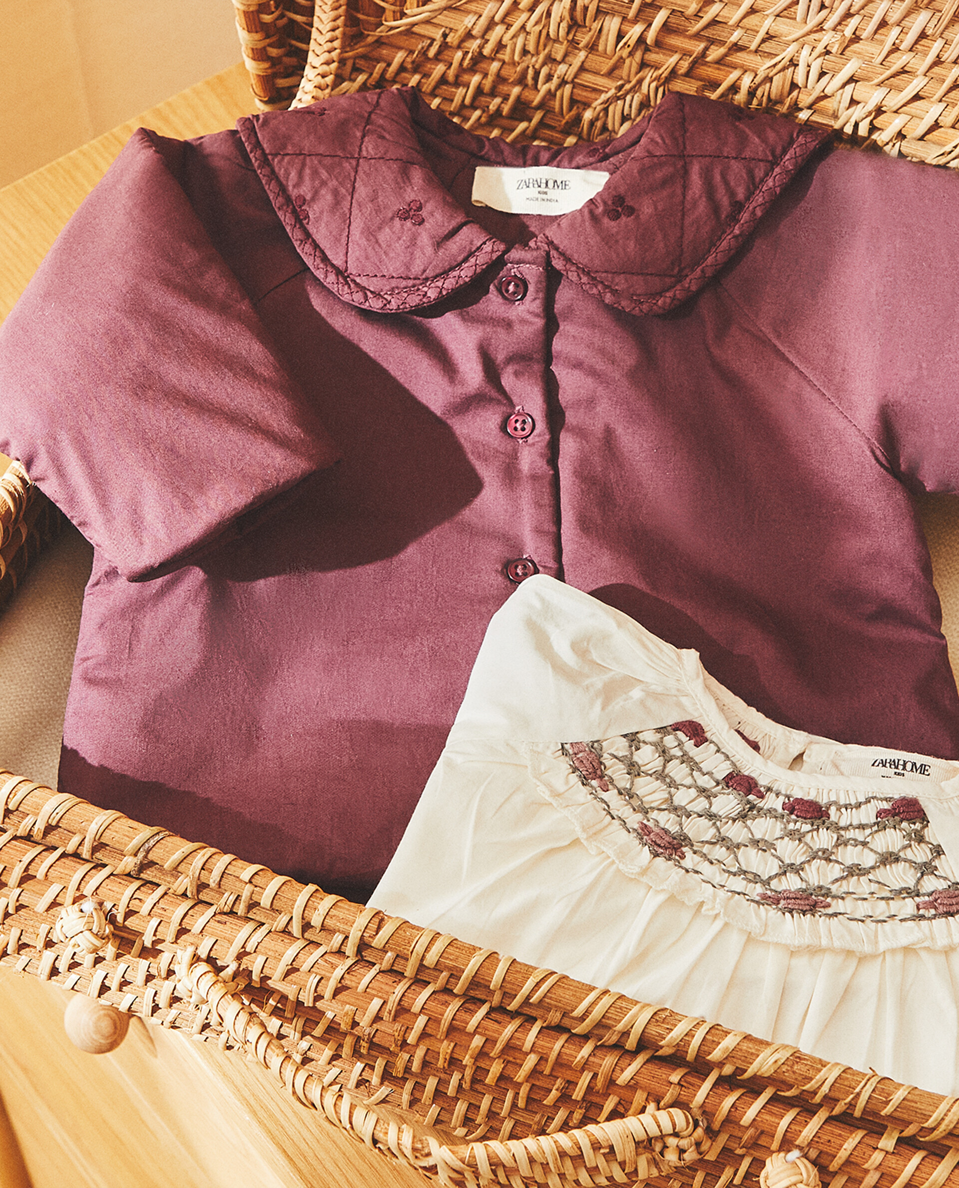 CHAQUETA BEBÉ ACOLCHADA POPELIN | Zara Home España