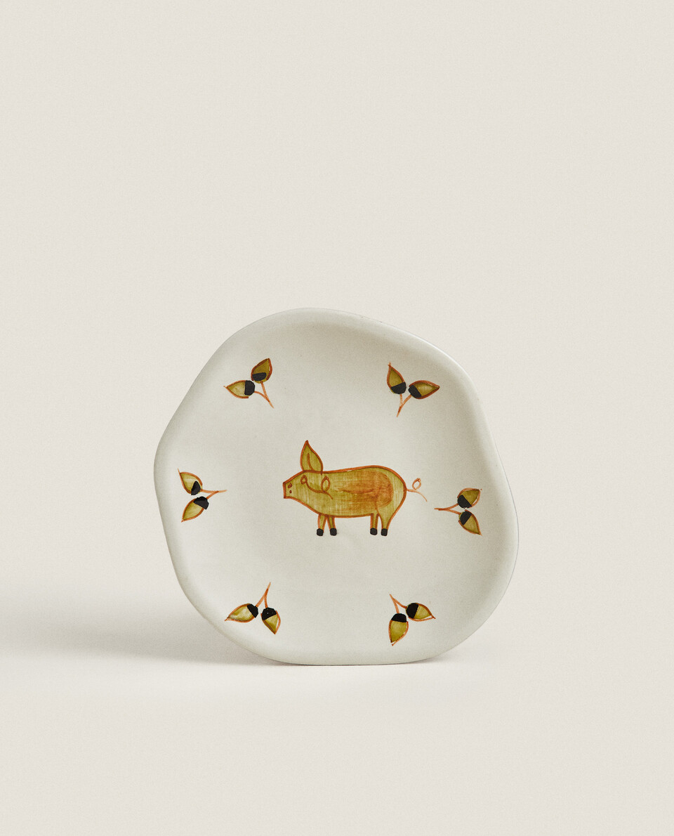 ΠΙΑΤΑΚΙ ΑΠΟ ΗΜΙΠΟΡΣΕΛΑΝΗ ΜΕ ΖΩΑΚΙ | Zara Home Ελλάδα / Greece