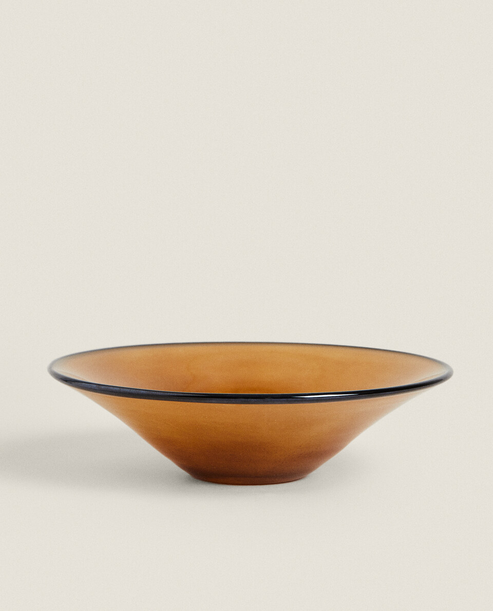 Decorative Glass Tray Zara Home Uae Abu Dhabial Ainras Al Khaimah‎