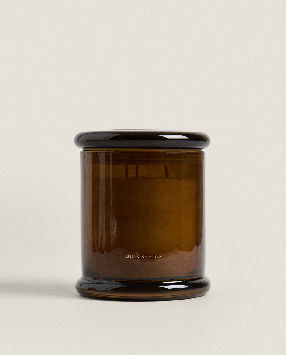 (500 G) MUSK SHADE SCENTED CANDLE | Zara Home United States of America