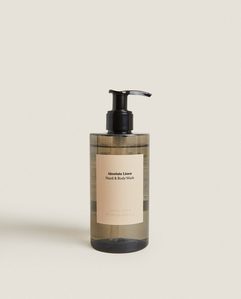 Absolute Linen Liquid Hand And Body Wash 250 Ml Zara Home United