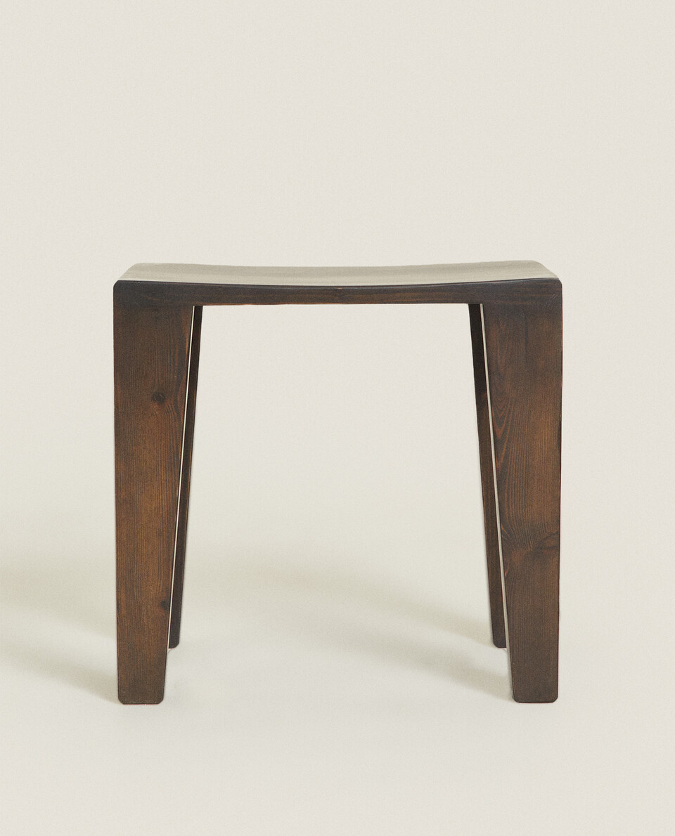 PINE STOOL | Zara Home United States of America